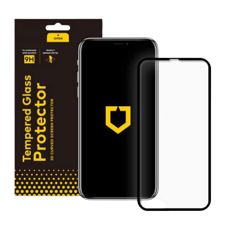 RhinoShield™ - iPhone 13 / 13 PRO / 14 - Protection écran Verre trempé ...